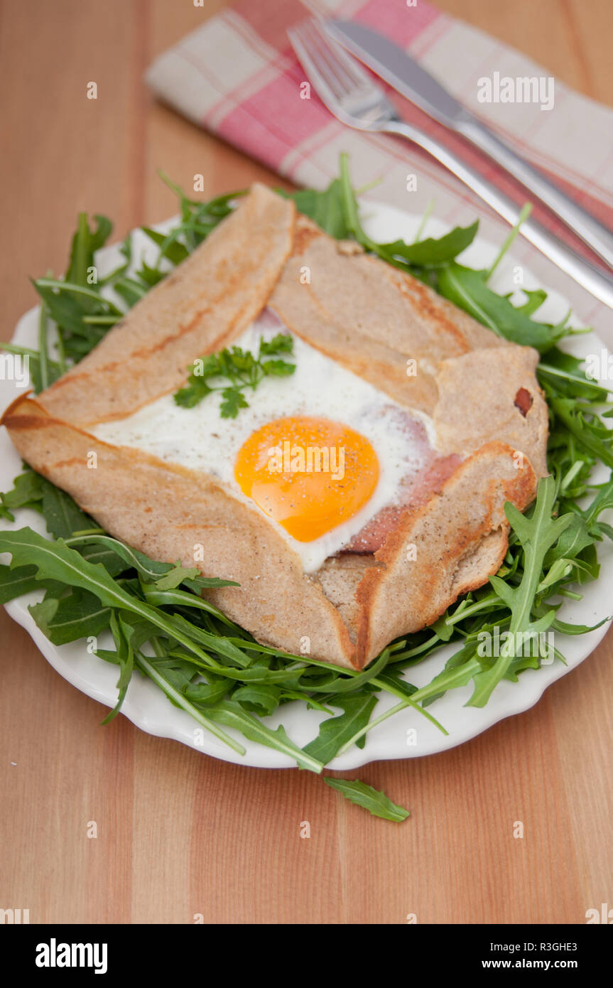 Galette de sarasin Stock Photo - Alamy
