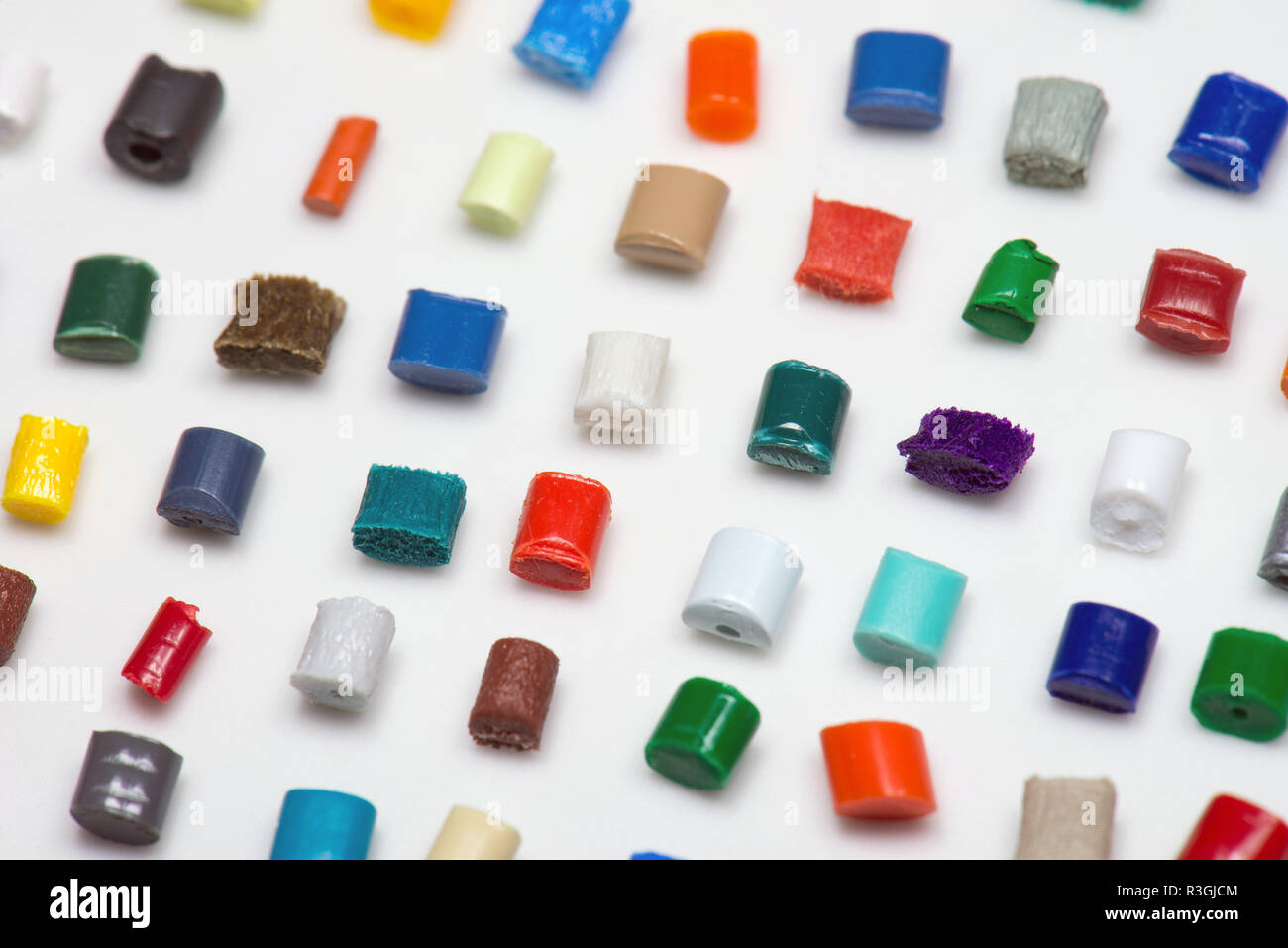 color pattern plastic granulates Stock Photo - Alamy