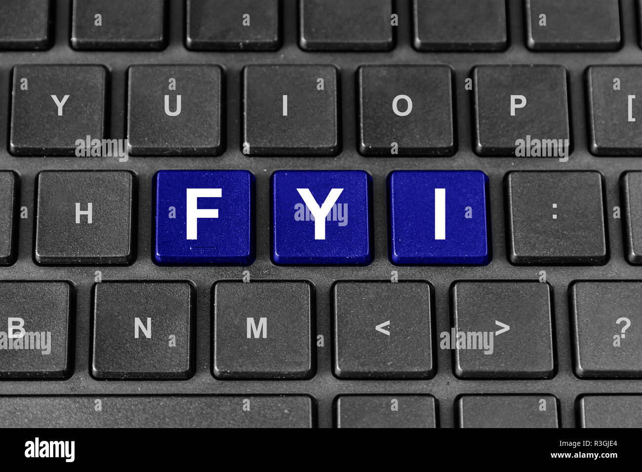 Fyi symbol hi-res stock photography and images - Alamy