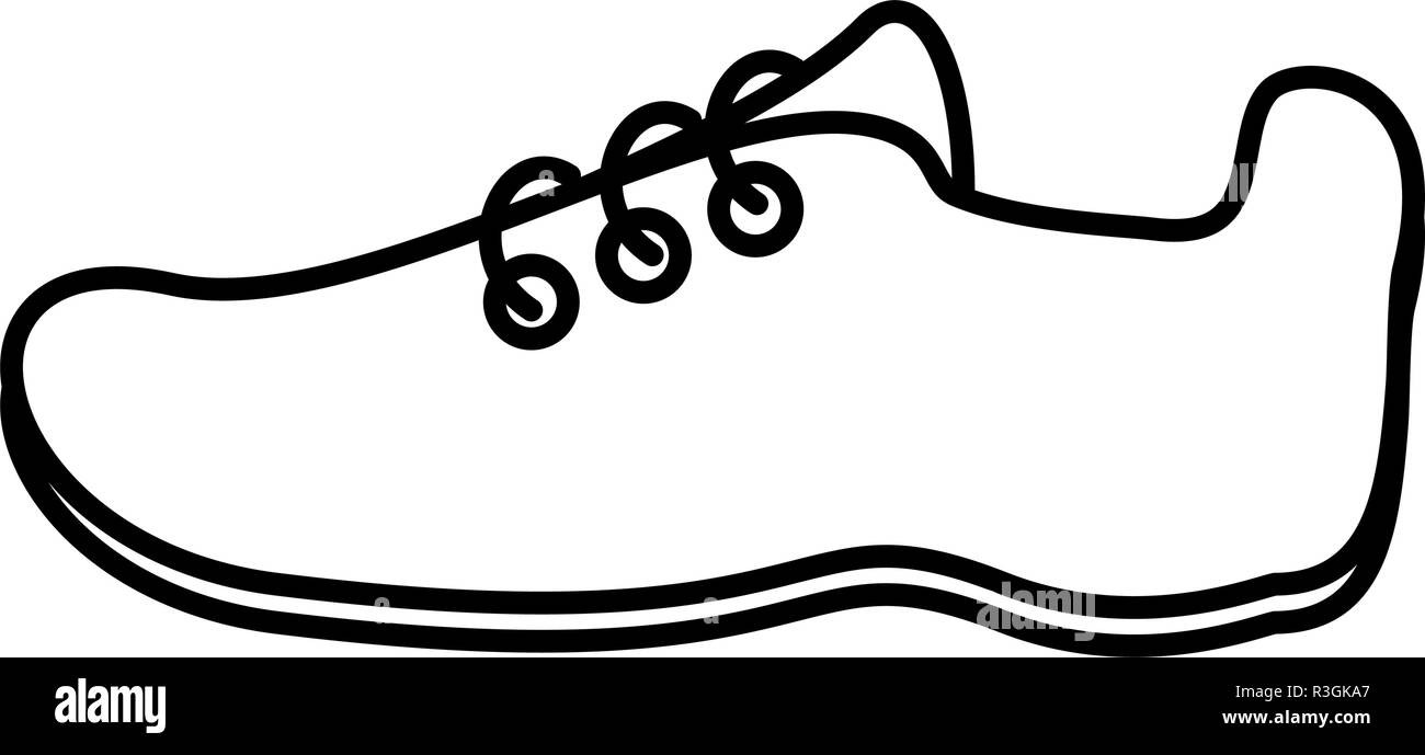 Running boot Stock Vector Images - Alamy