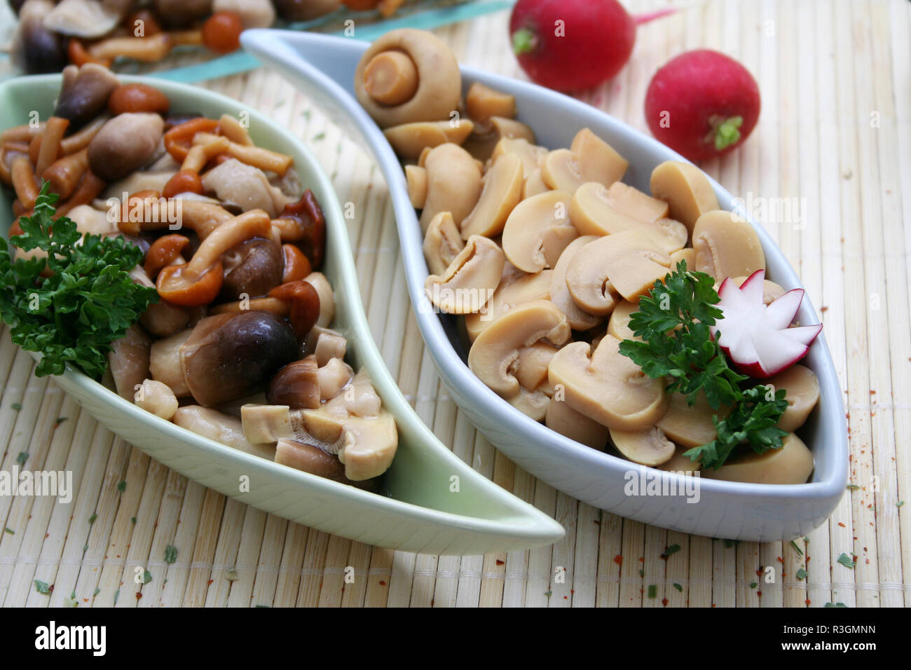 Champignions hi-res stock photography and images - Alamy