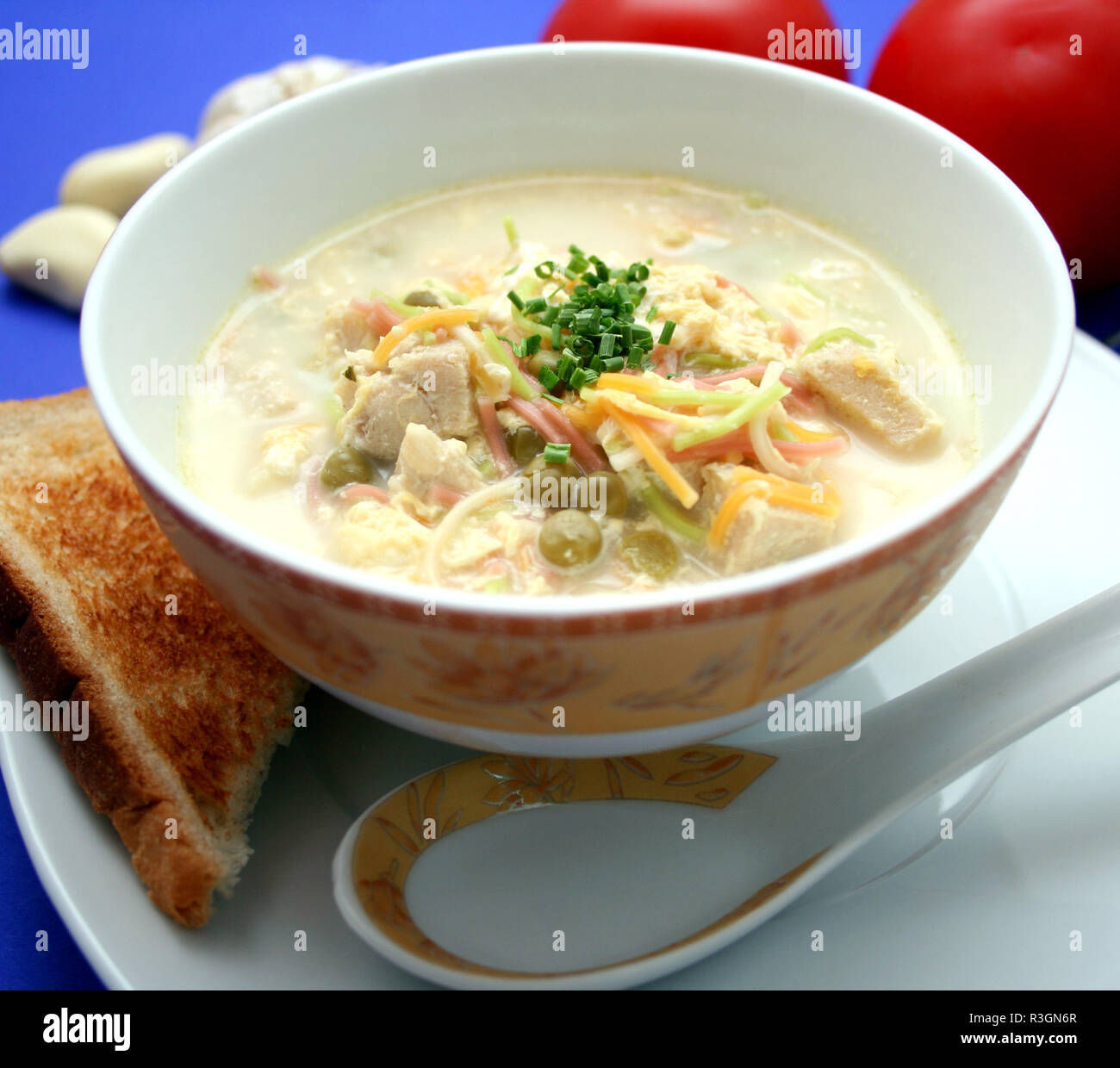 colorful noodle soup Stock Photo - Alamy