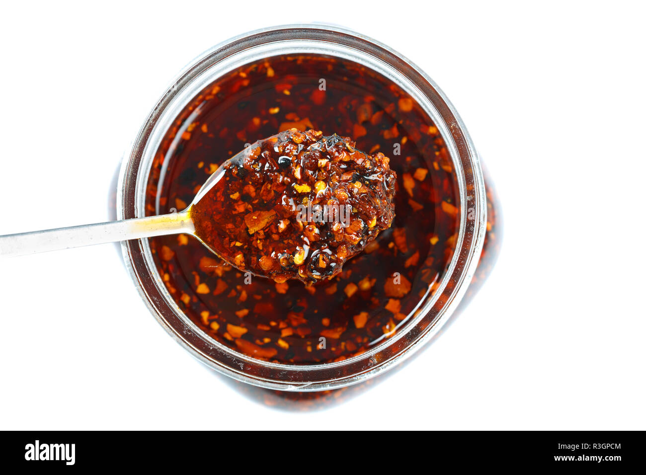 red hot chili pepper sauce, food ingredient Stock Photo - Alamy