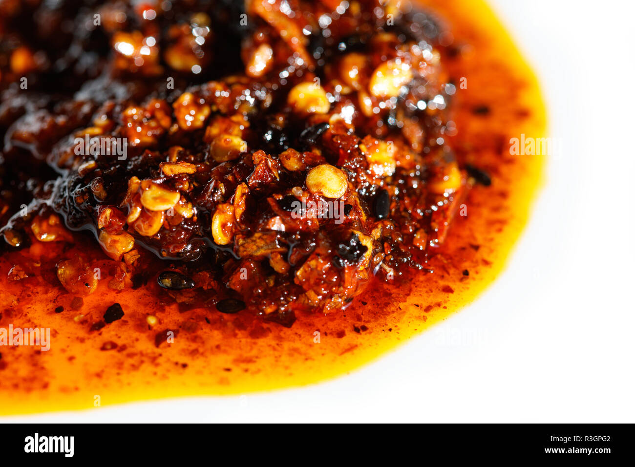 red hot chili pepper sauce, food ingredient Stock Photo - Alamy