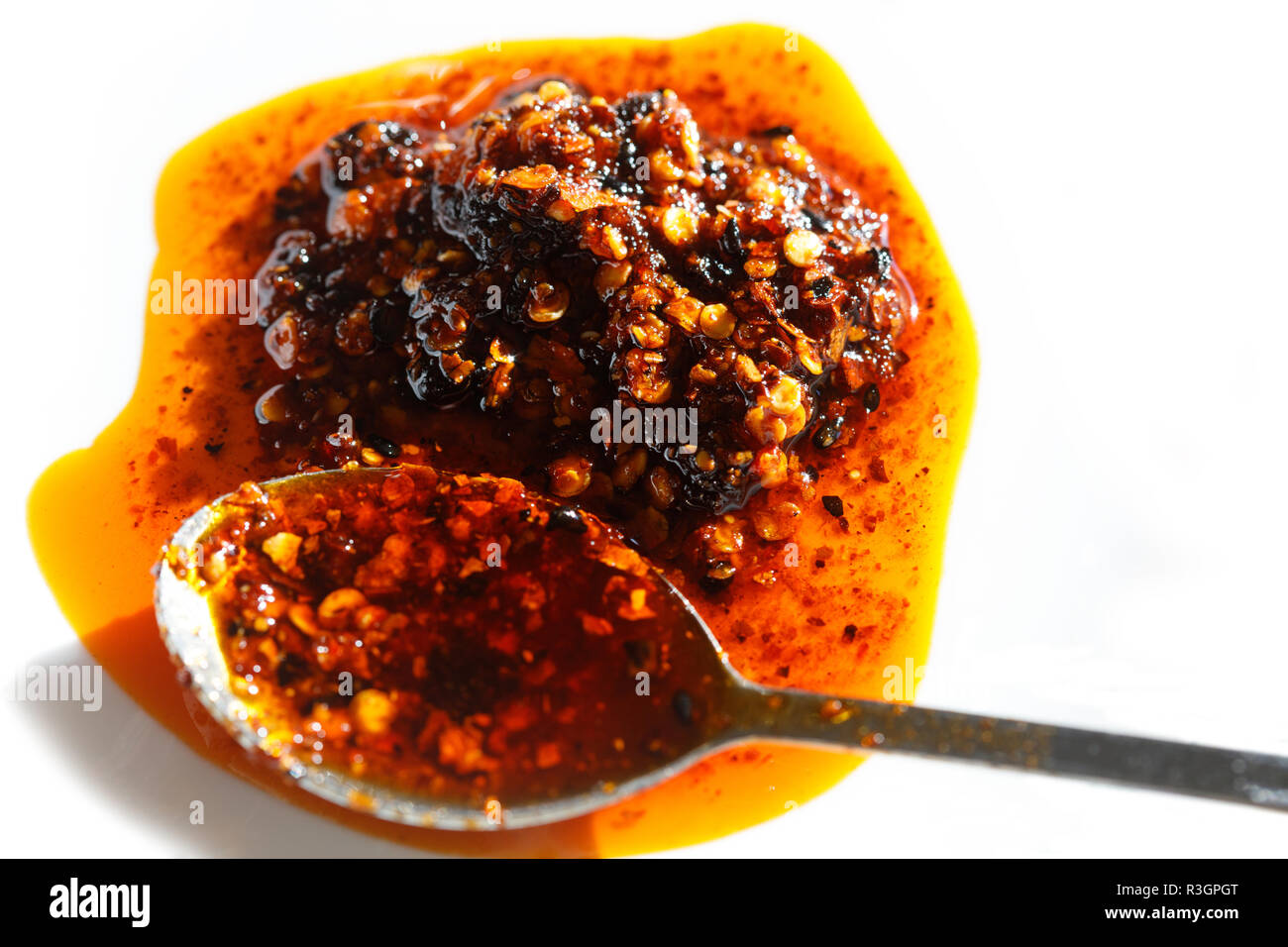 Hot chili pepper sauce hi-res stock photography and images - Alamy