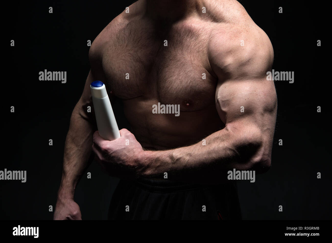 Hygiene bodybuilder hi-res stock photography and images - Alamy