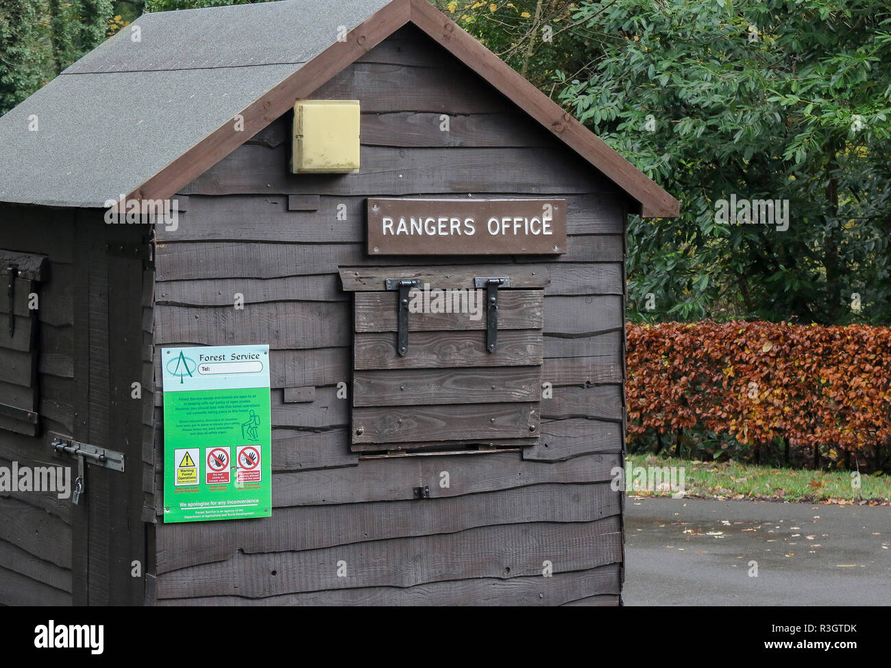 Forset Ranger's Office at Gosford Forest Park, County Armagh, Northern ...