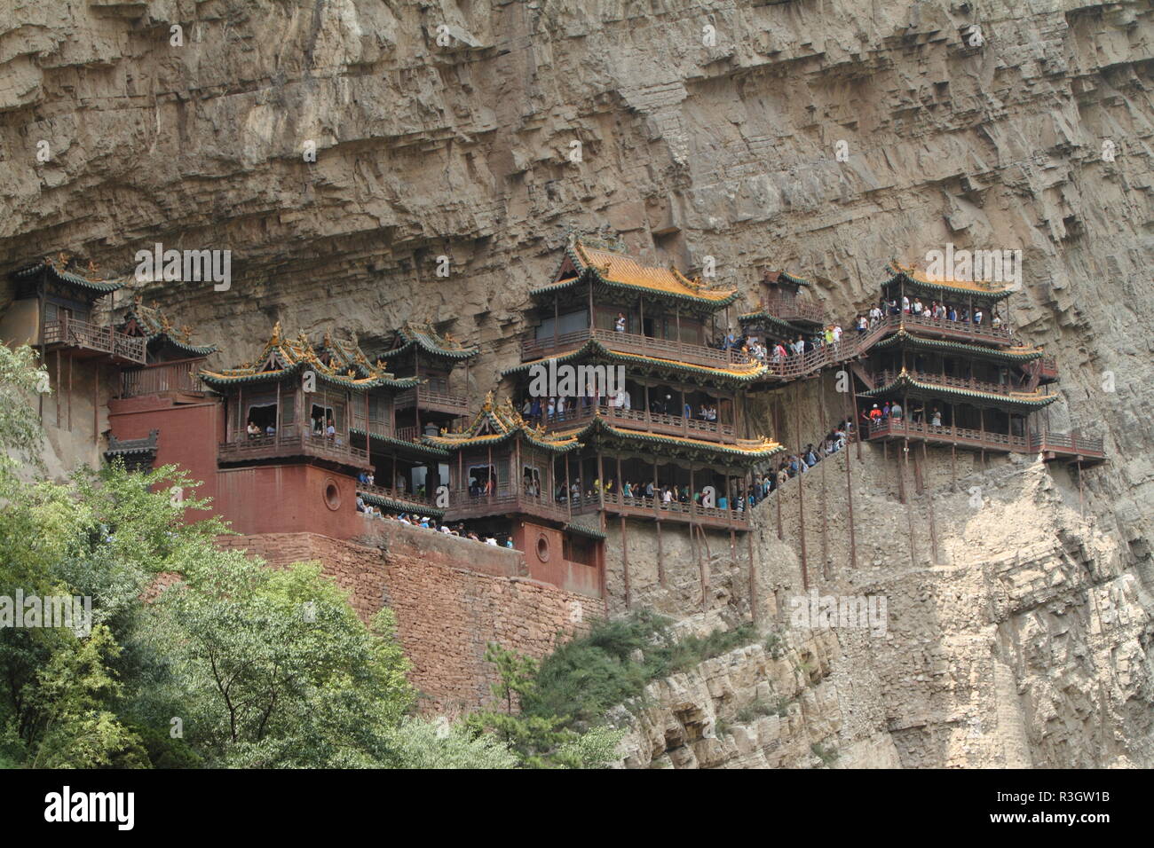 Hanging monastery datong hi-res stock photography and images - Alamy