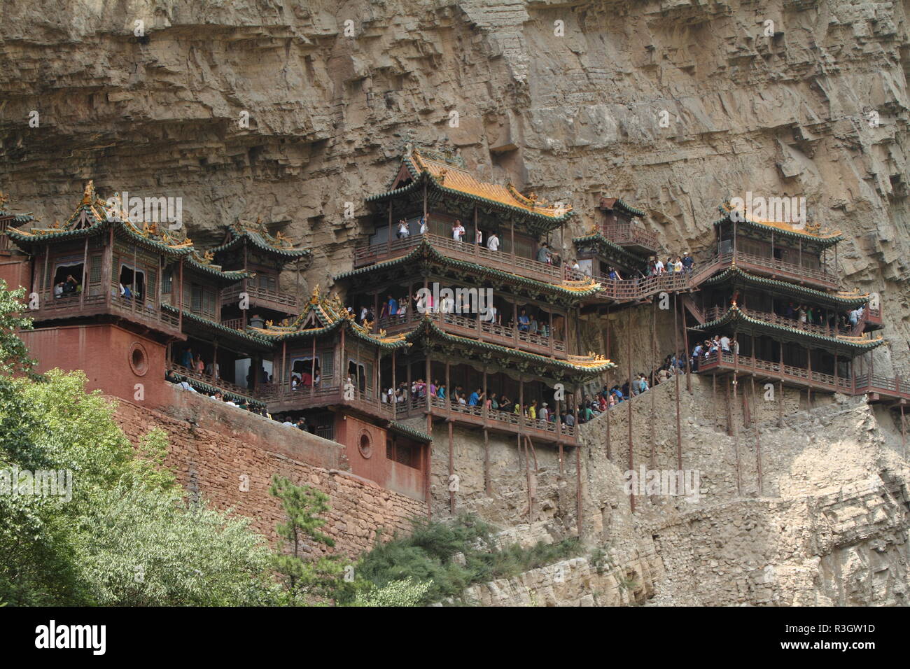 Hanging monastery datong hi-res stock photography and images - Alamy
