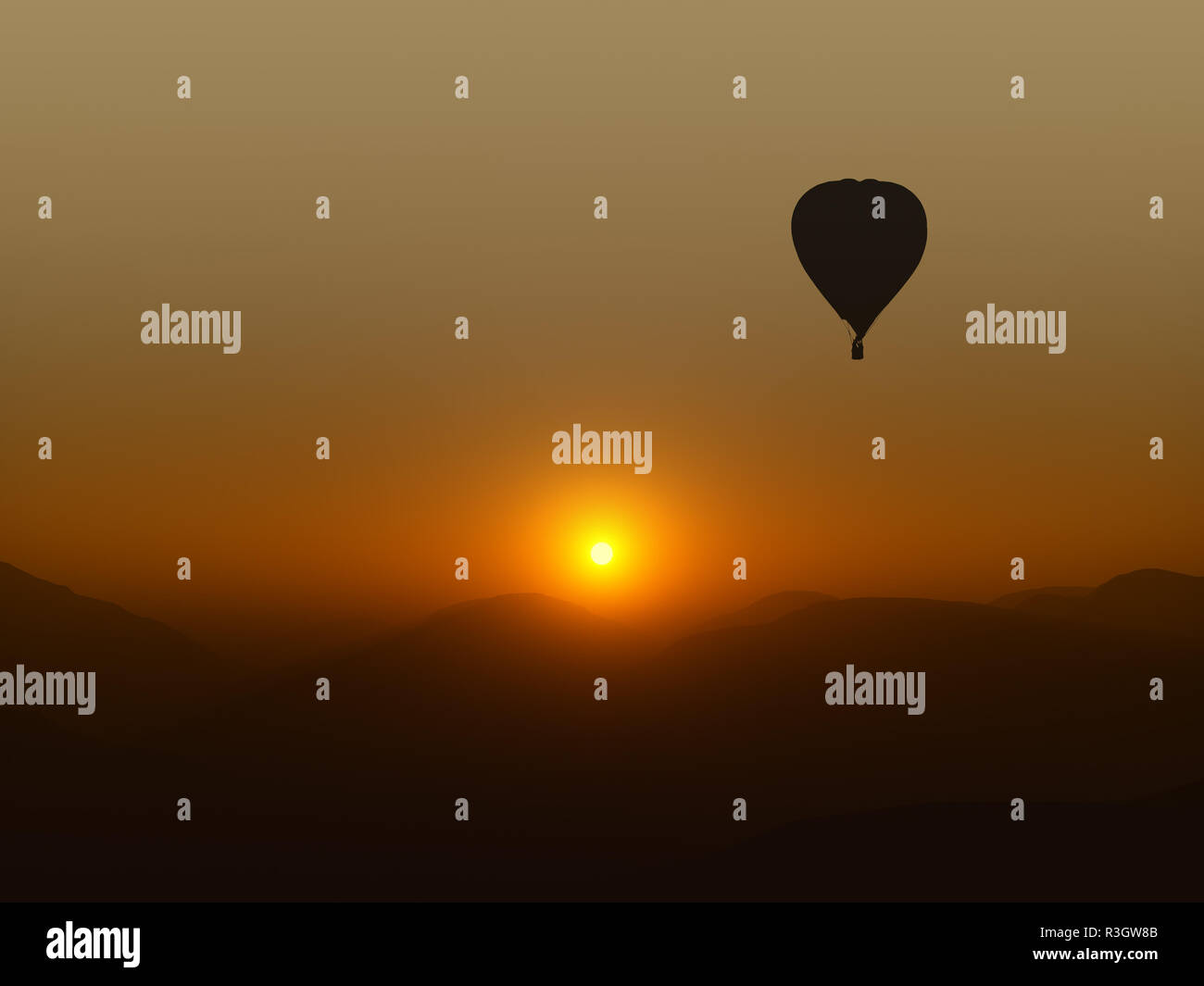 hot air balloon Stock Photo - Alamy