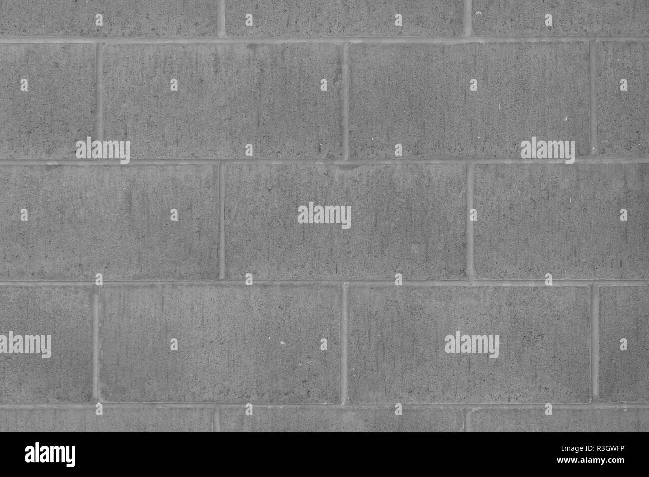 Grey block wall Black and White Stock Photos & Images - Alamy