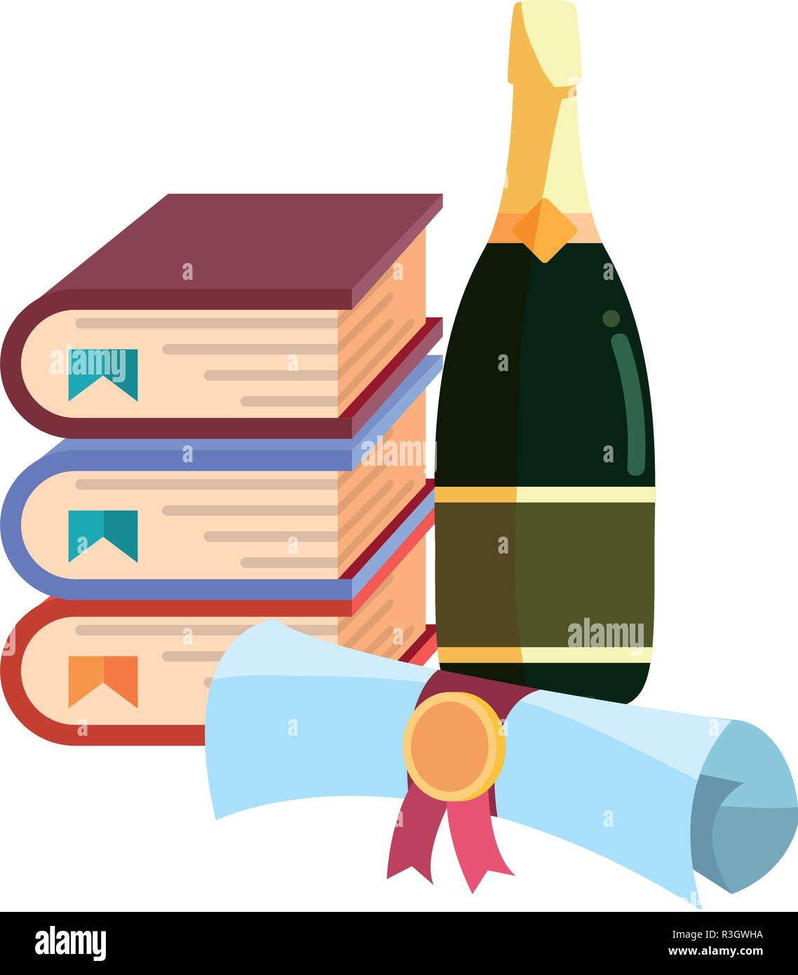 Graduate champagne glass hi-res stock photography and images - Alamy