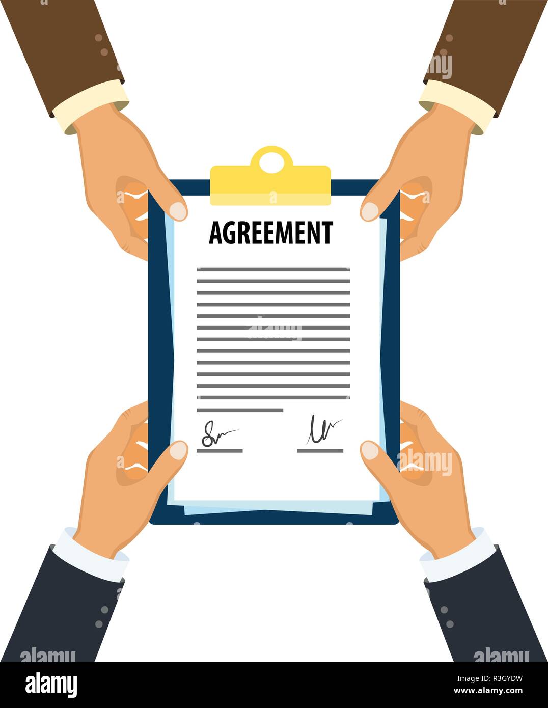 Official handing hi-res stock photography and images - Alamy