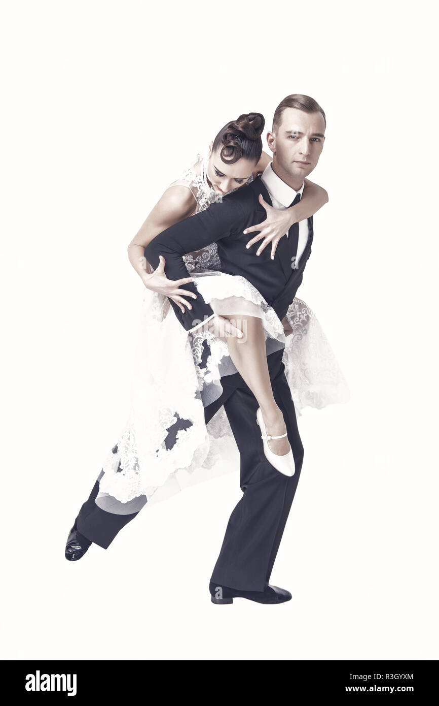 ballroon dance couple. just dance. beautiful ballroom dance couple in a ...