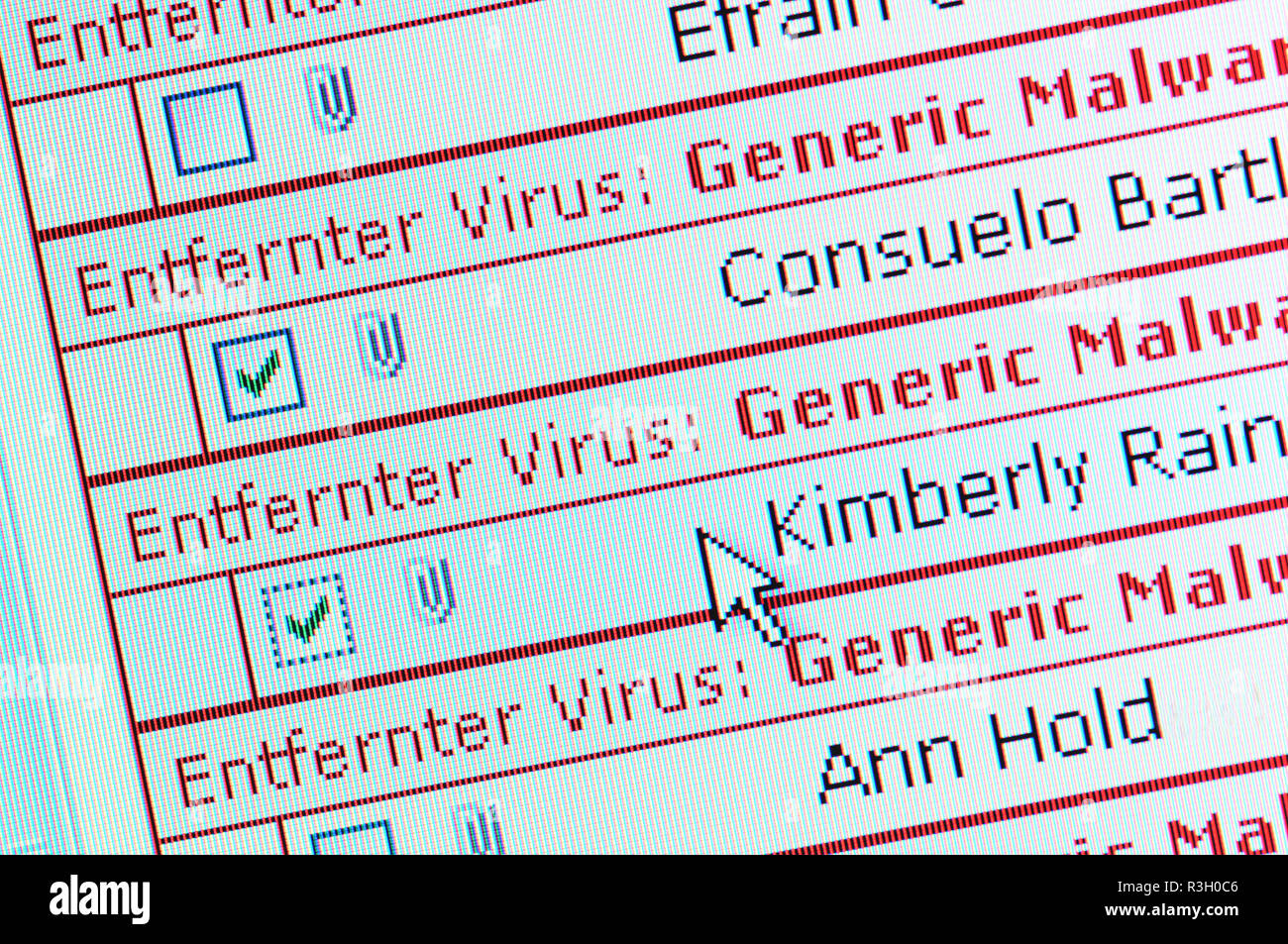 Computer viruses hi-res stock photography and images - Alamy
