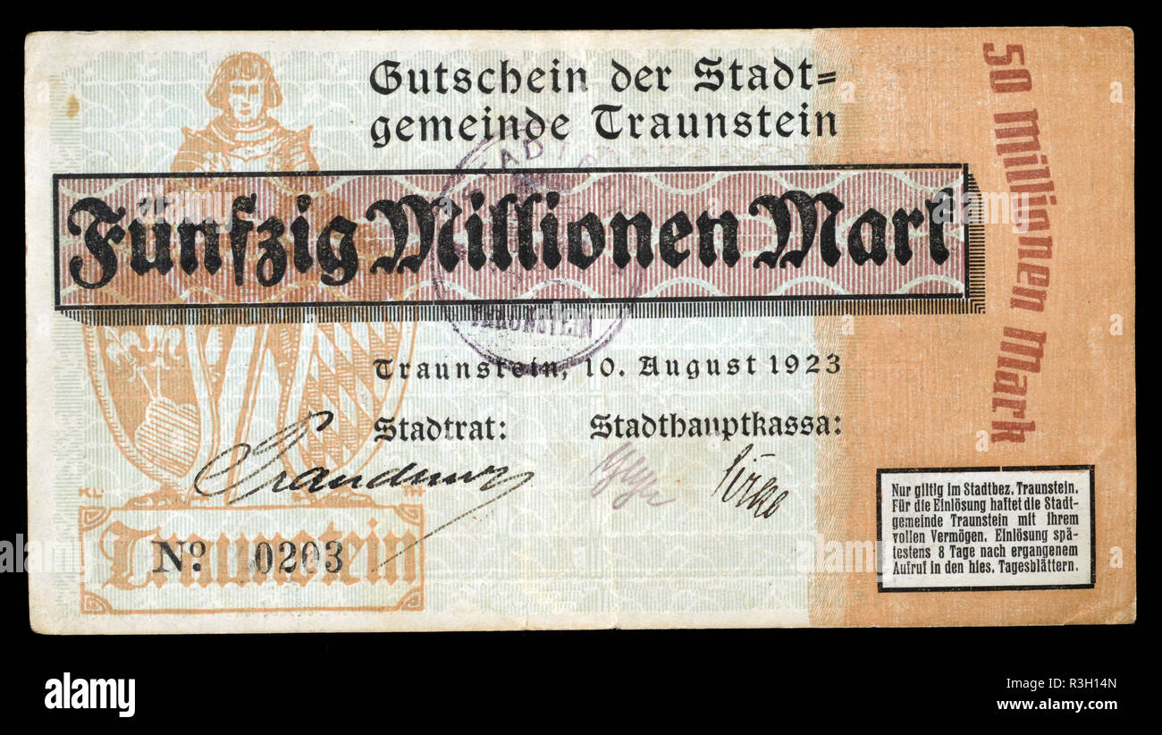 Million mark note hi-res stock photography and images - Alamy