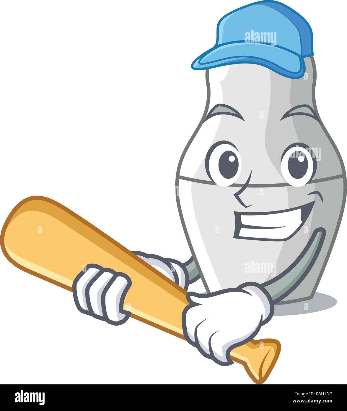 Playing baseball nesting dolls mockups russian on character Stock ...