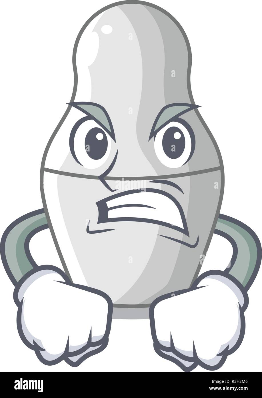 Angry cartoon nesting dolls which not painted Stock Vector Image & Art ...