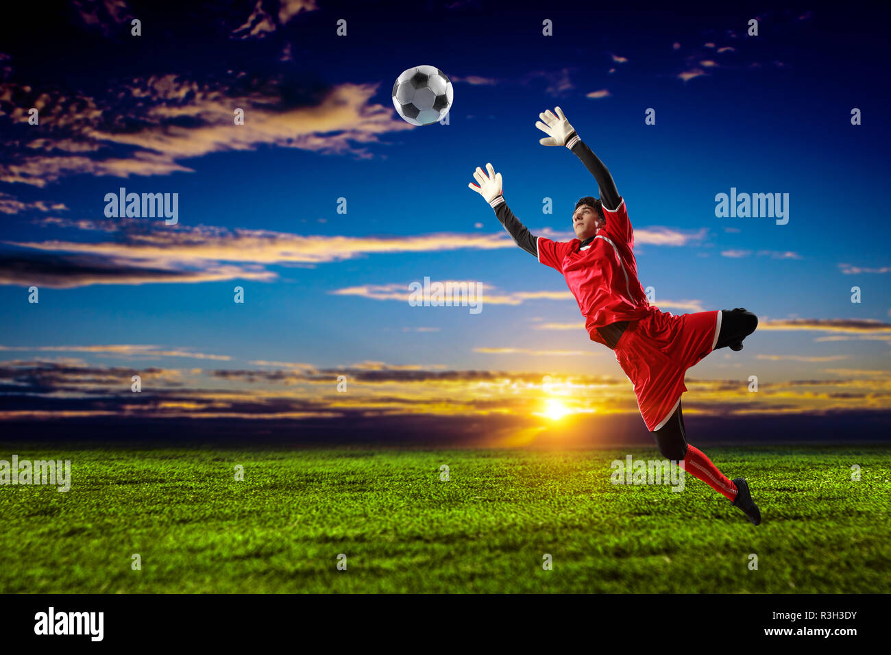 Best game moments. Mixed media Stock Photo - Alamy