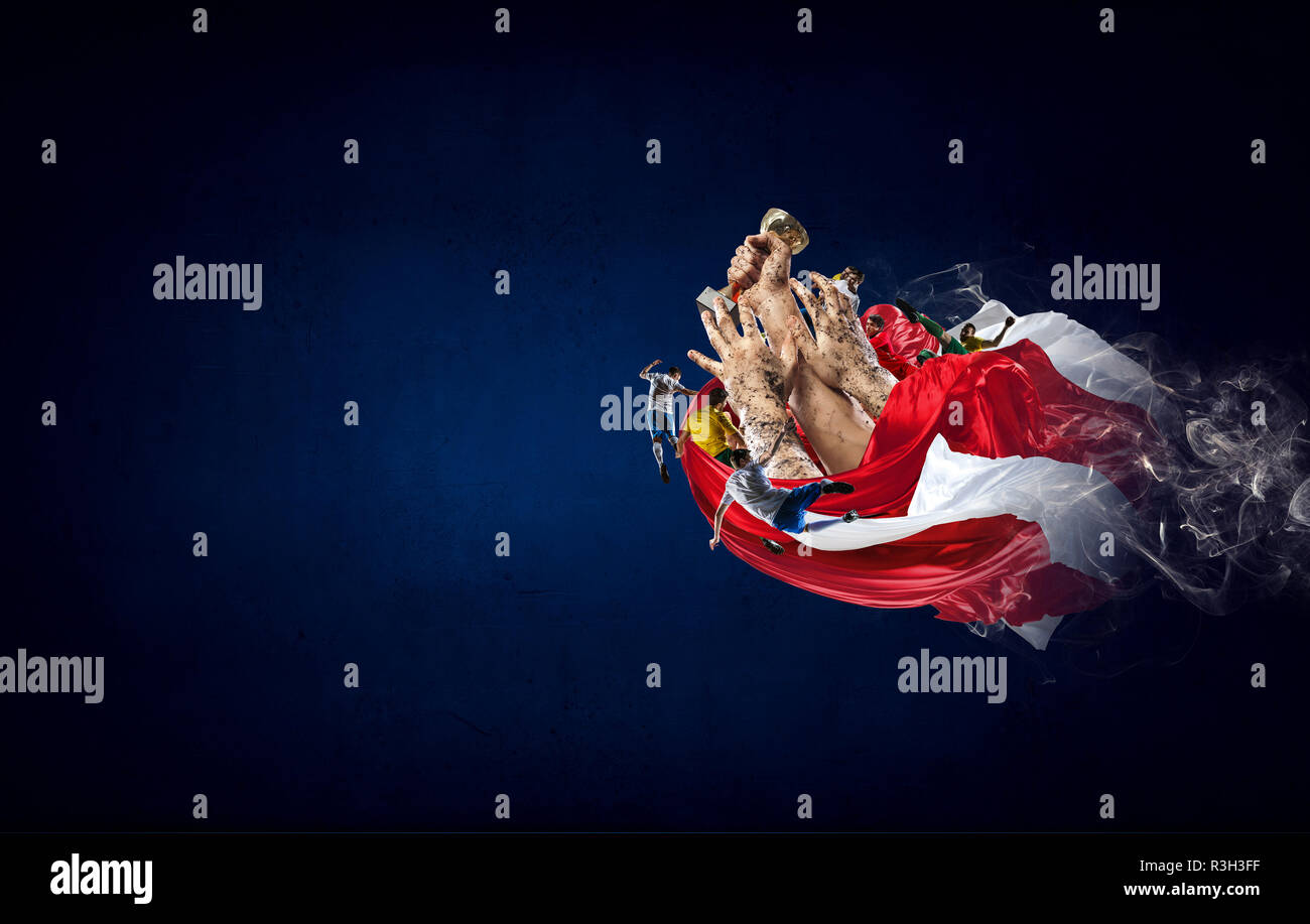 Concept of success hard work and victory Stock Photo - Alamy