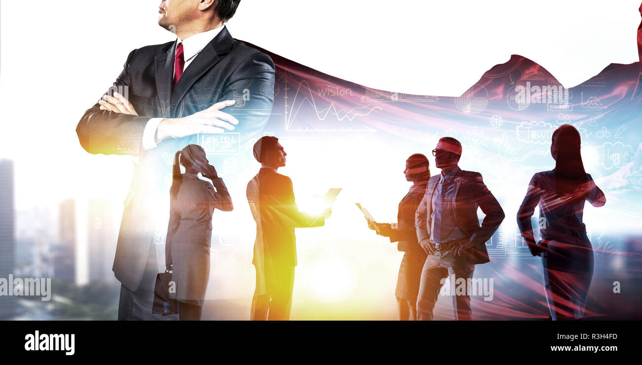 Super team hi-res stock photography and images - Alamy