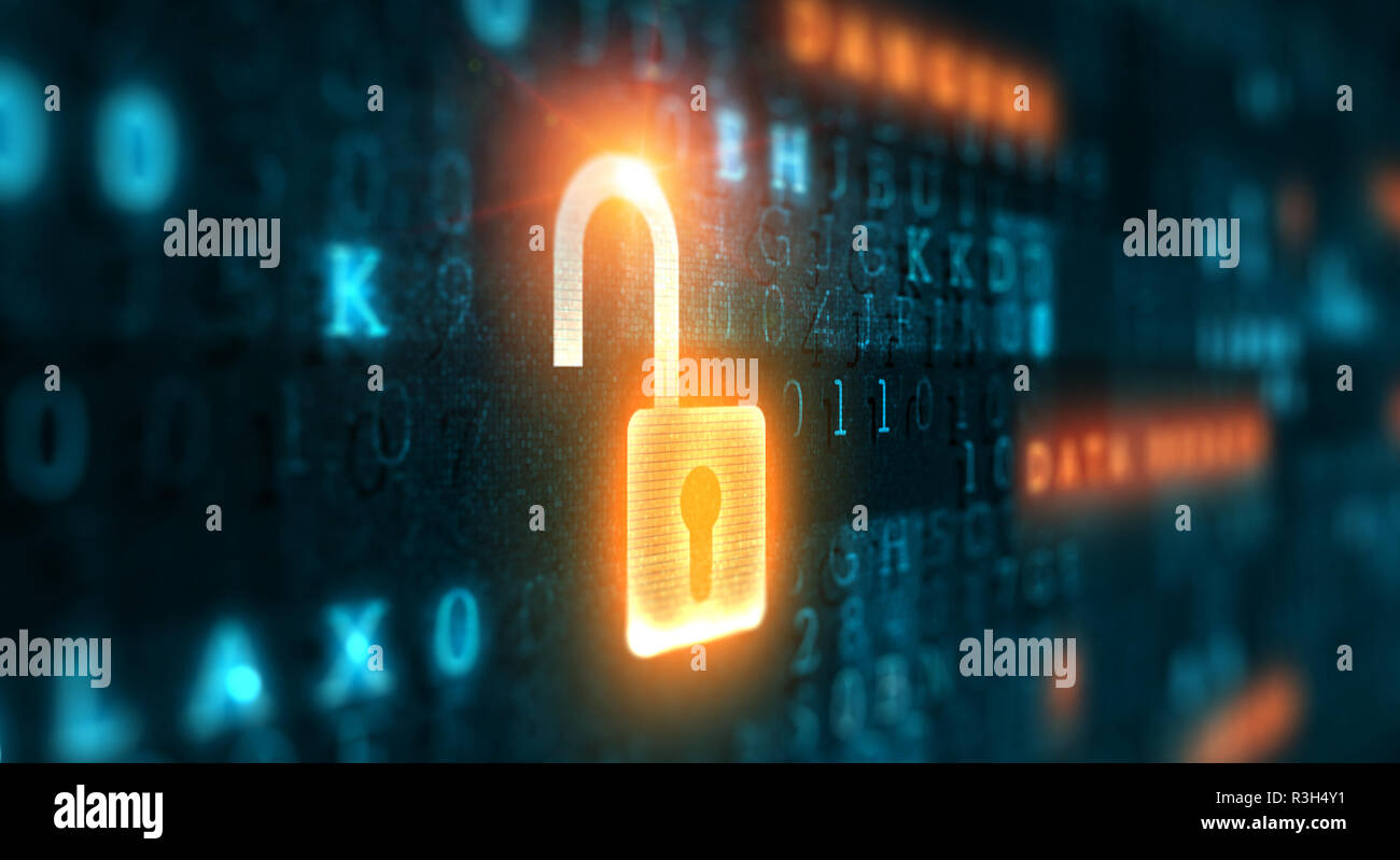 Privacy safety concept Stock Photo - Alamy