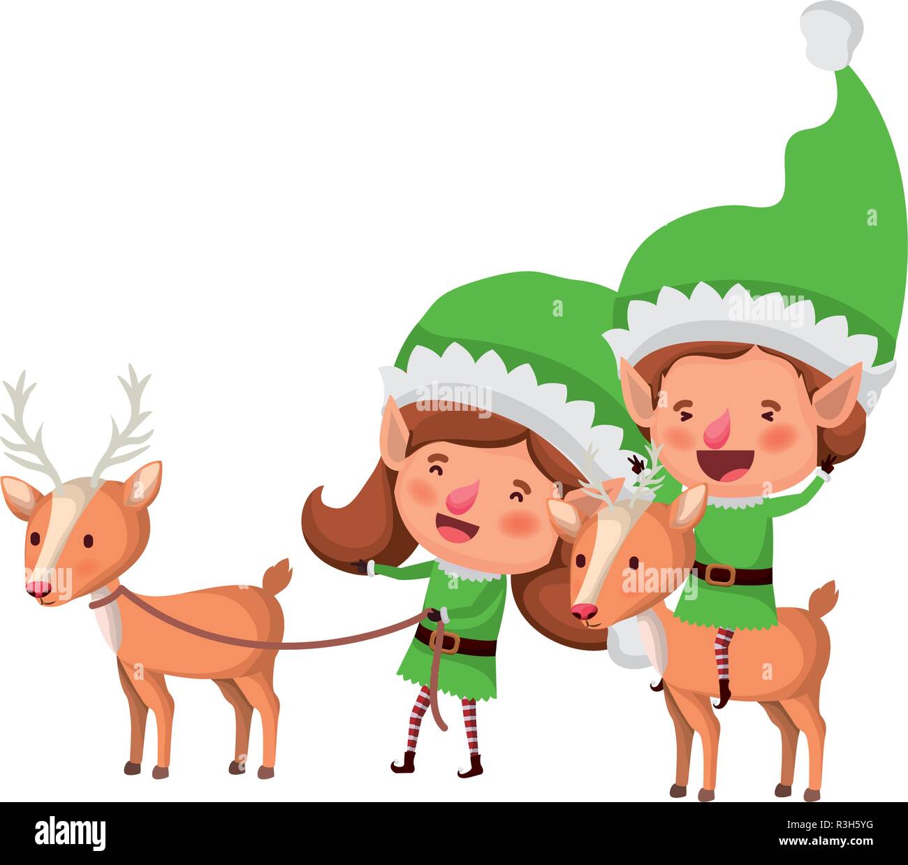 Gnome couple Stock Vector Images - Alamy