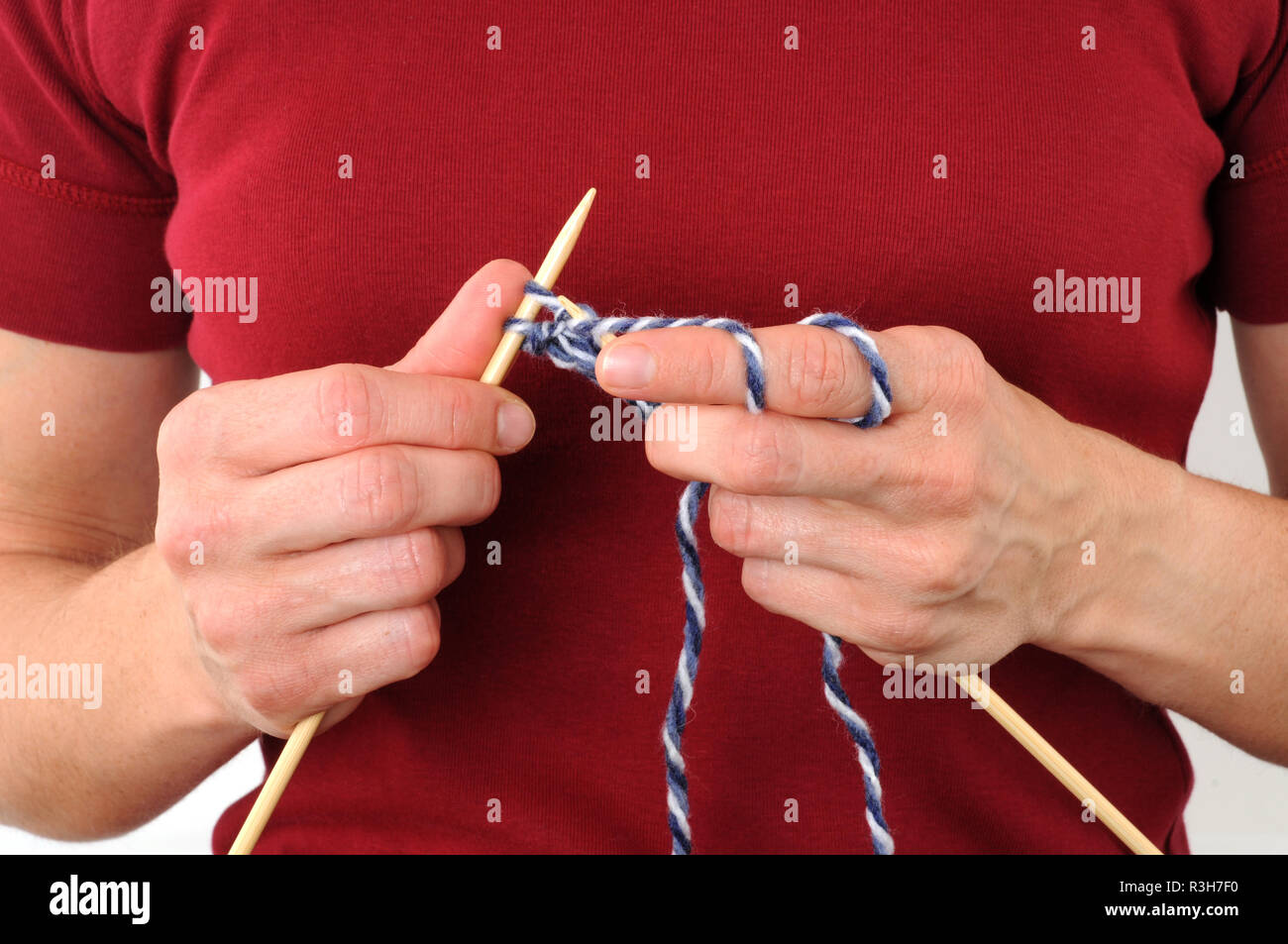 knitting / knitting Stock Photo - Alamy