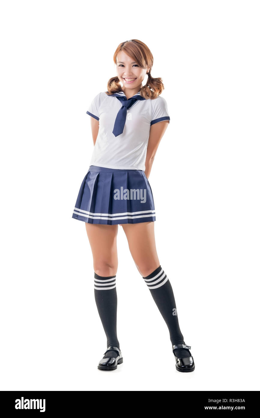 Japanese school uniform sailor hi-res stock photography and images - Alamy