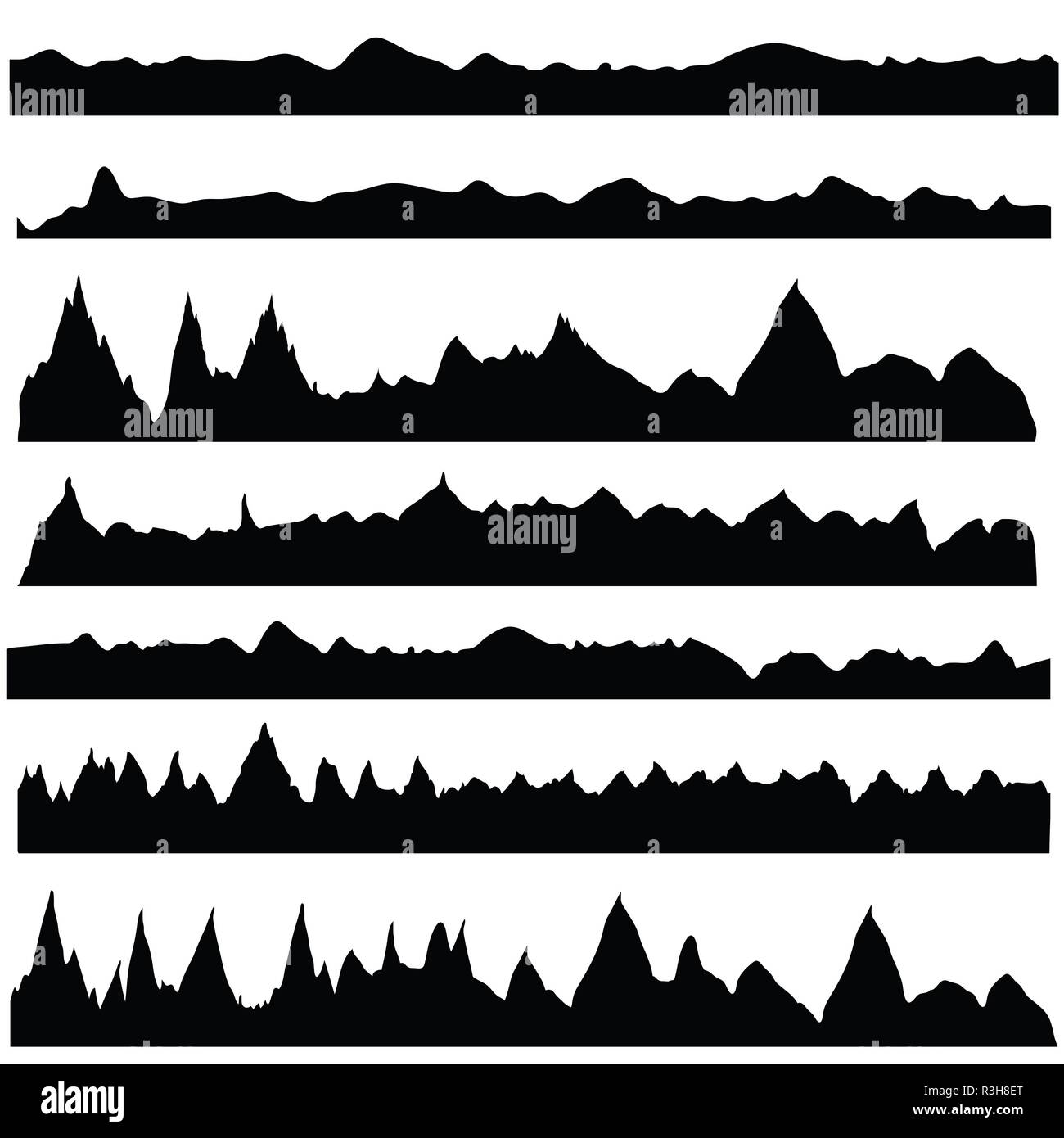 Map symbol hill hi-res stock photography and images - Alamy