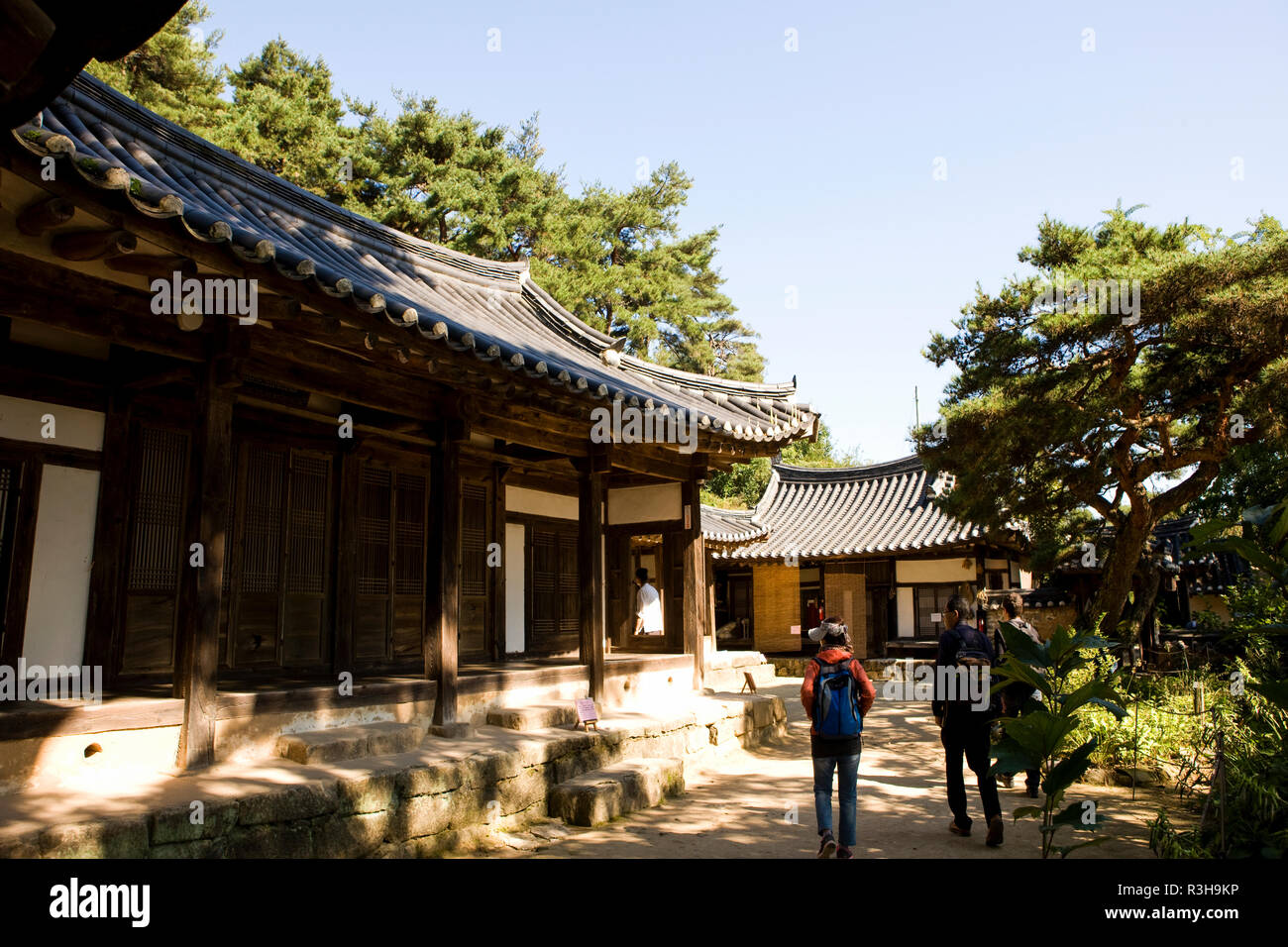 Andong Hahoe folk village make It to the UNESCO List, south korea Stock ...