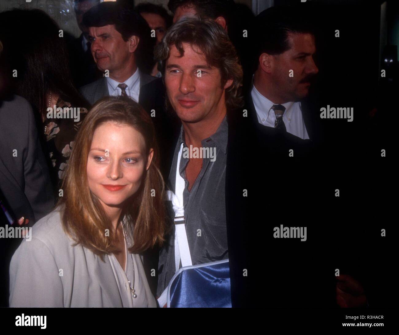 WESTWOOD, CA - FEBRUARY 2: Actress Jodie Foster and actor Richard Gere ...