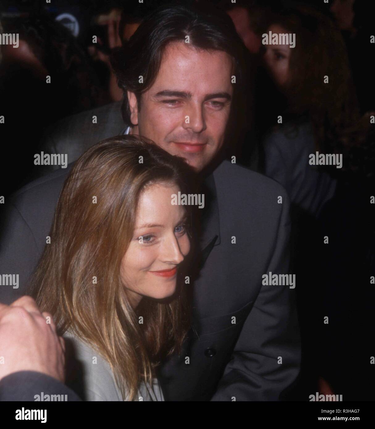 WESTWOOD, CA - FEBRUARY 2: Actress Jodie Foster and actor Randy Stone ...