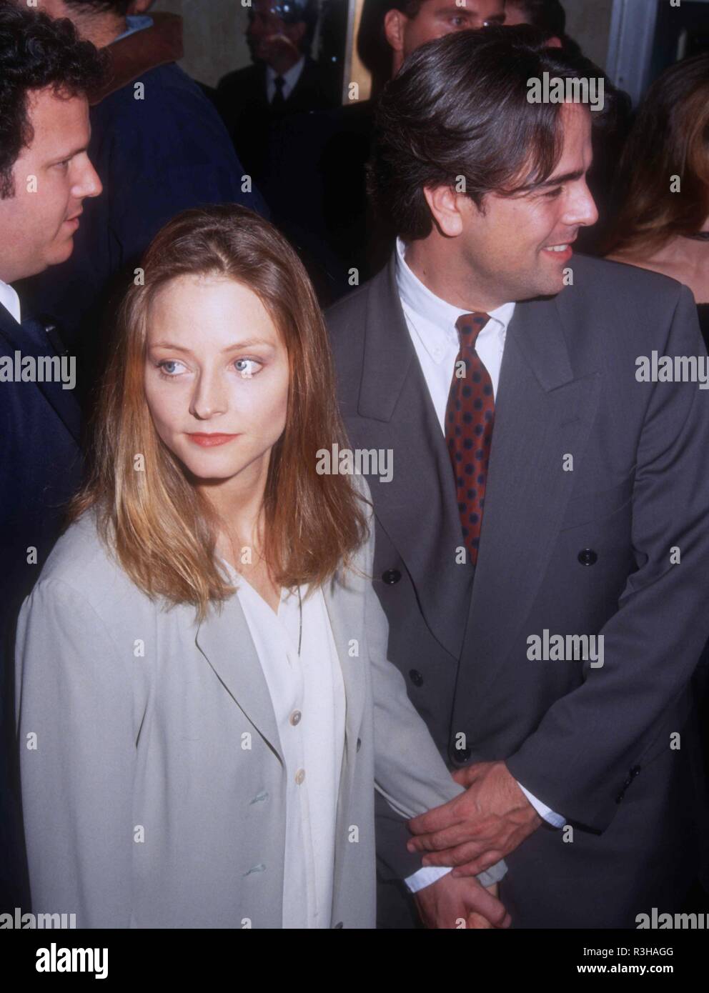 WESTWOOD, CA - FEBRUARY 2: Actress Jodie Foster and actor Randy Stone ...