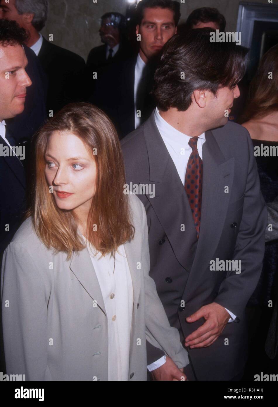 WESTWOOD, CA - FEBRUARY 2: Actress Jodie Foster and actor Randy Stone ...
