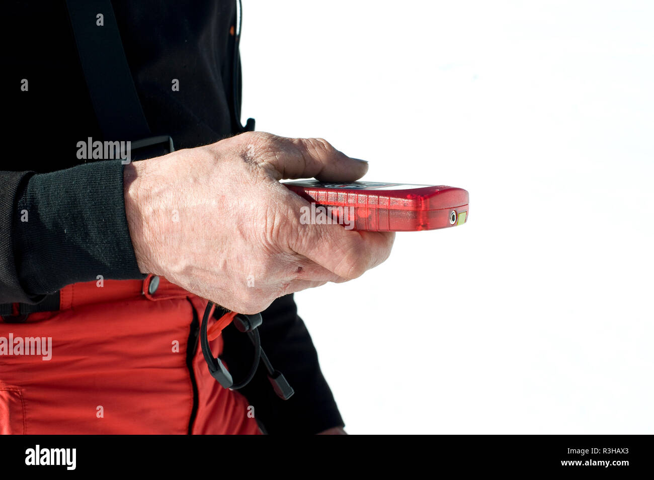 Avalanche transceiver hi-res stock photography and images - Alamy