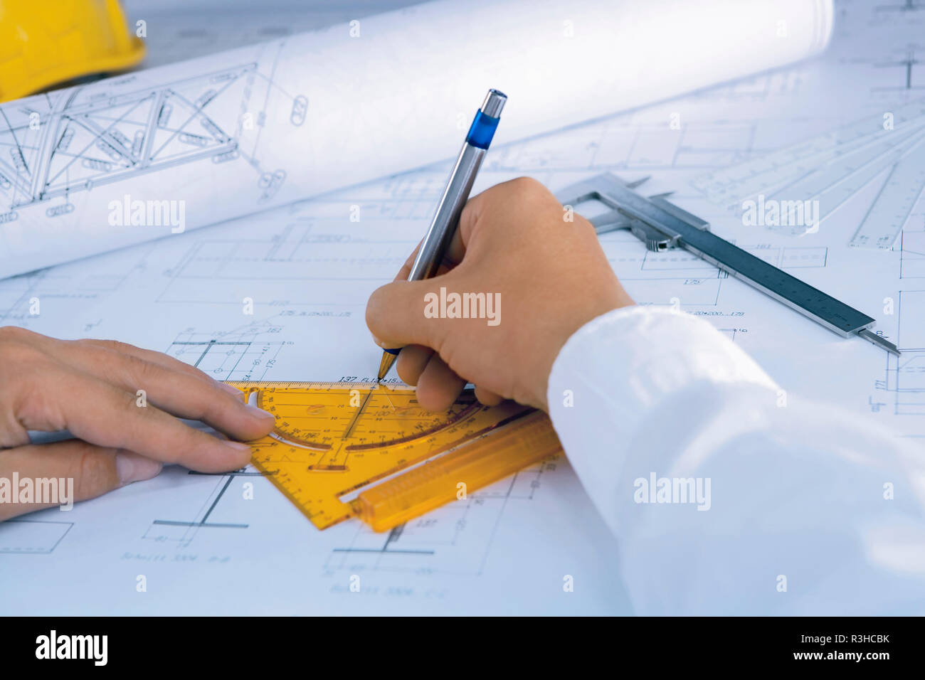 Draftsman engineer cad hi-res stock photography and images - Alamy