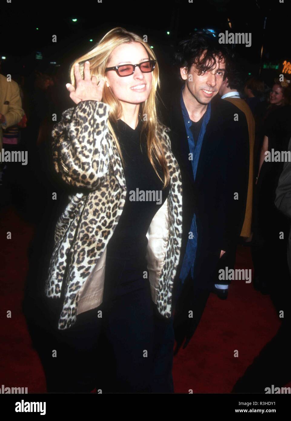 WESTWOOD, CA - FEBRUARY 4: Actress Lisa Marie and director Tim Burton ...