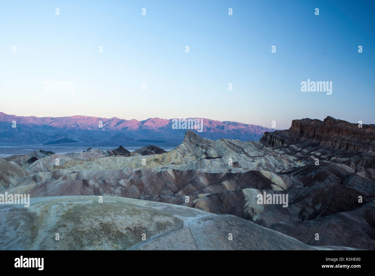 sunrise at zabriskie point,death valley national park,california,usa ...