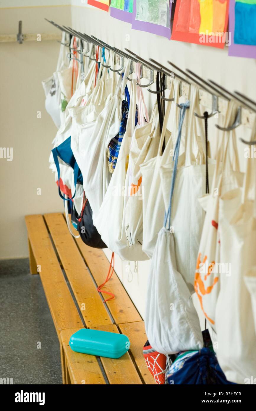 School Cloakroom Stock Photos & School Cloakroom Stock Images - Alamy