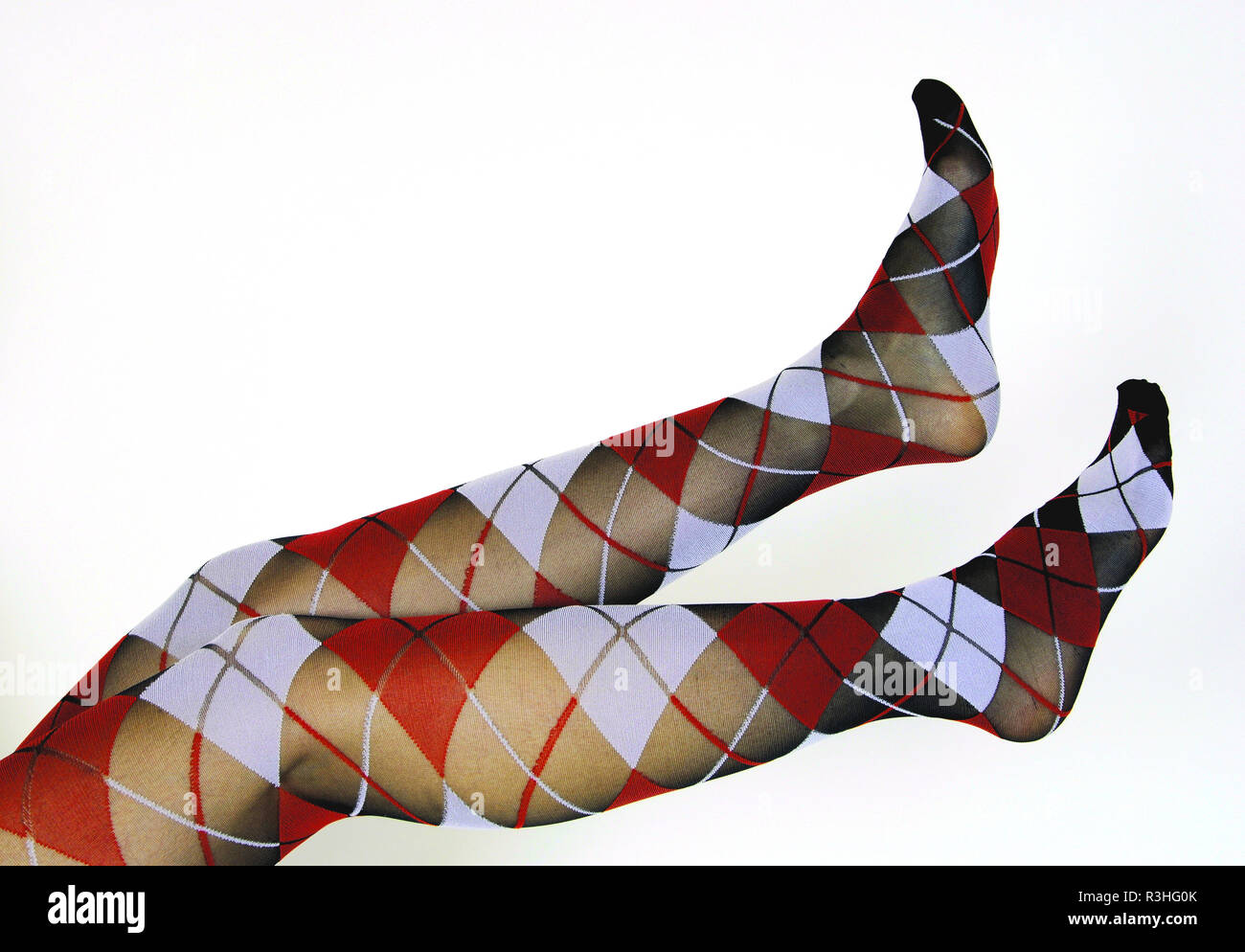 Red stockings tights pantyhose hi-res stock photography and images - Alamy