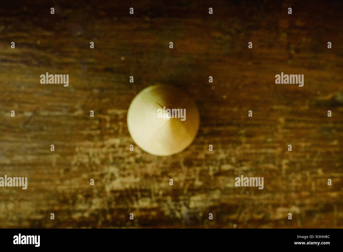 Cone shapes of solid wood to study geometry Stock Photo - Alamy