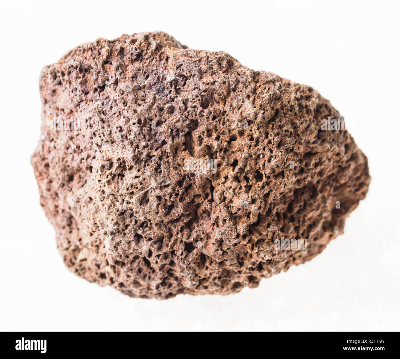 macro photography of natural mineral from geological collection - rough ...