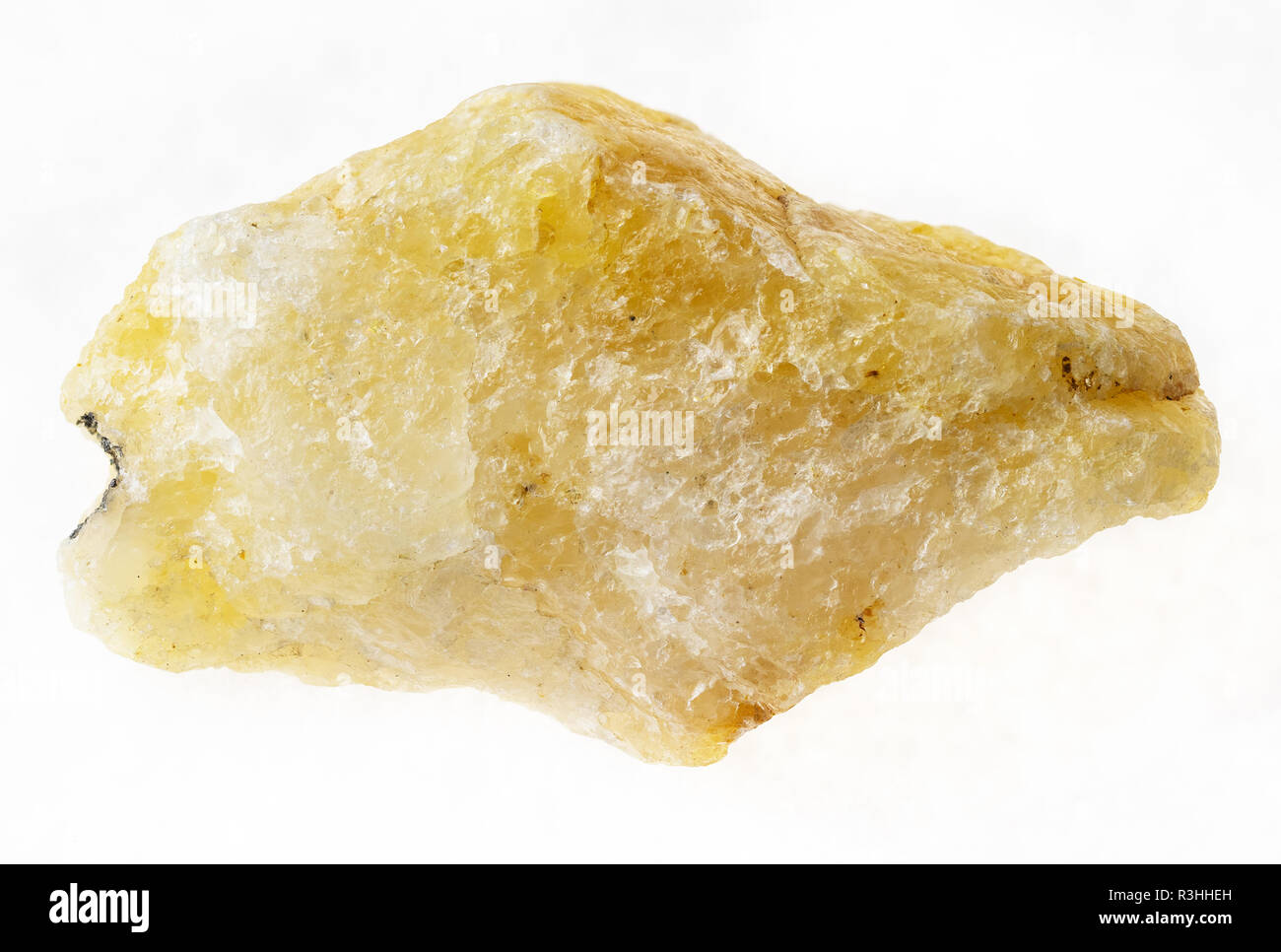 macro photography of natural mineral from geological collection - rough ...