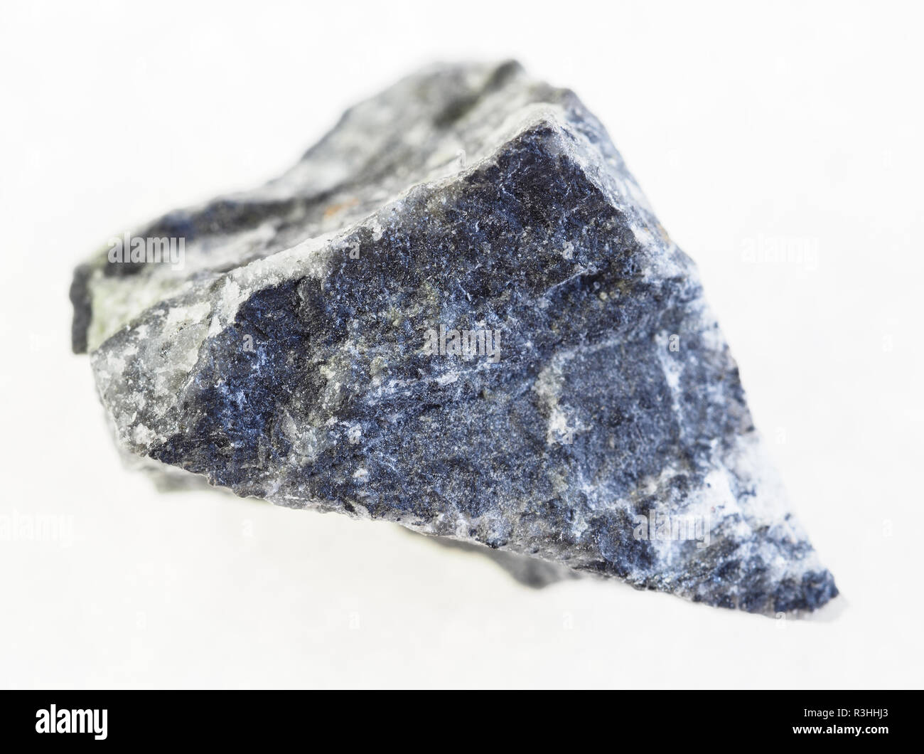 macro photography of natural mineral from geological collection - rough ...