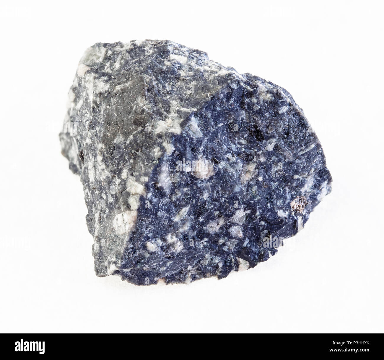 macro photography of natural mineral from geological collection - rough ...