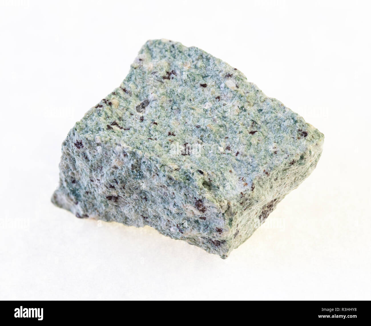 macro photography of natural mineral from geological collection - rough ...