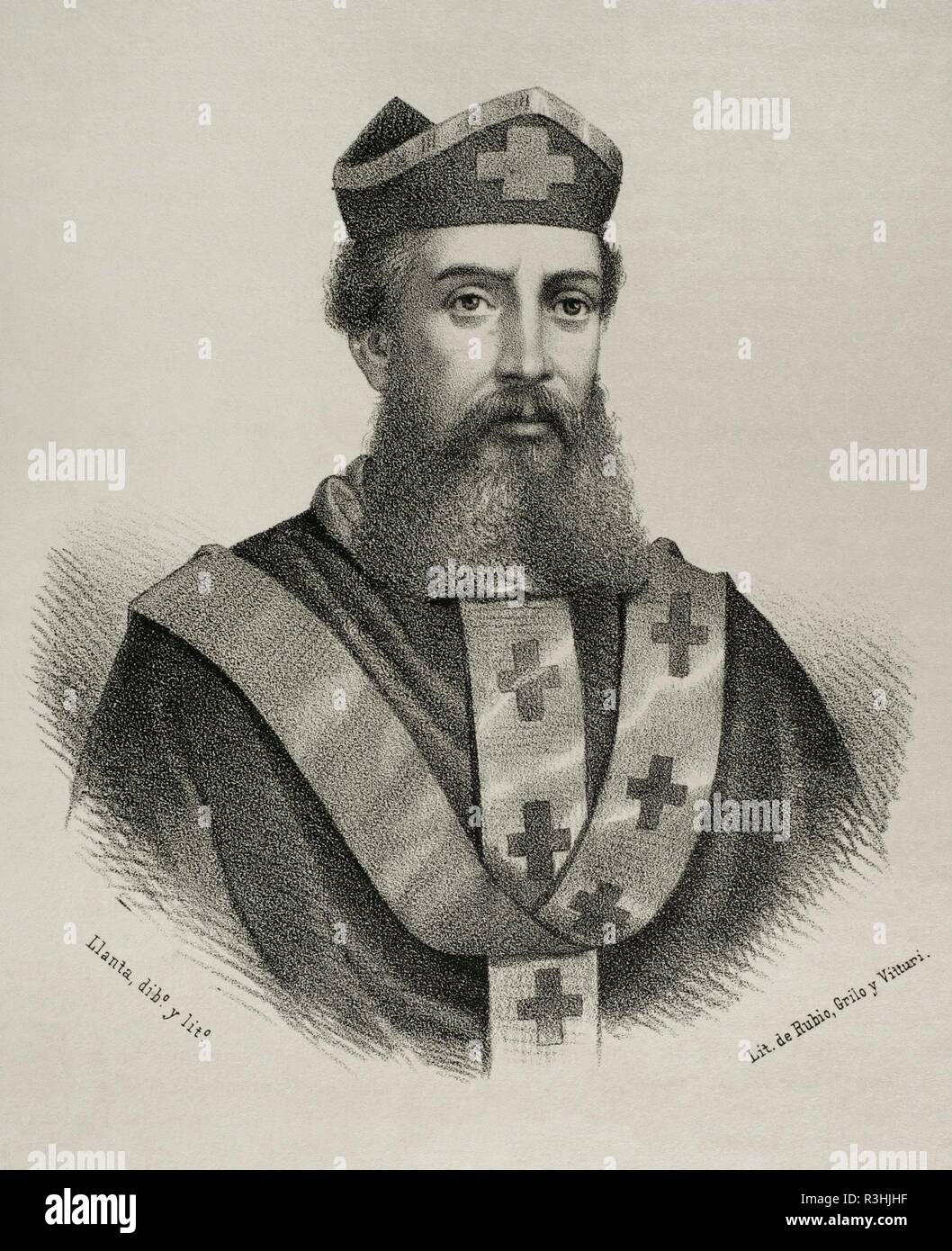 Obispo medieval dibujo hi-res stock photography and images - Alamy