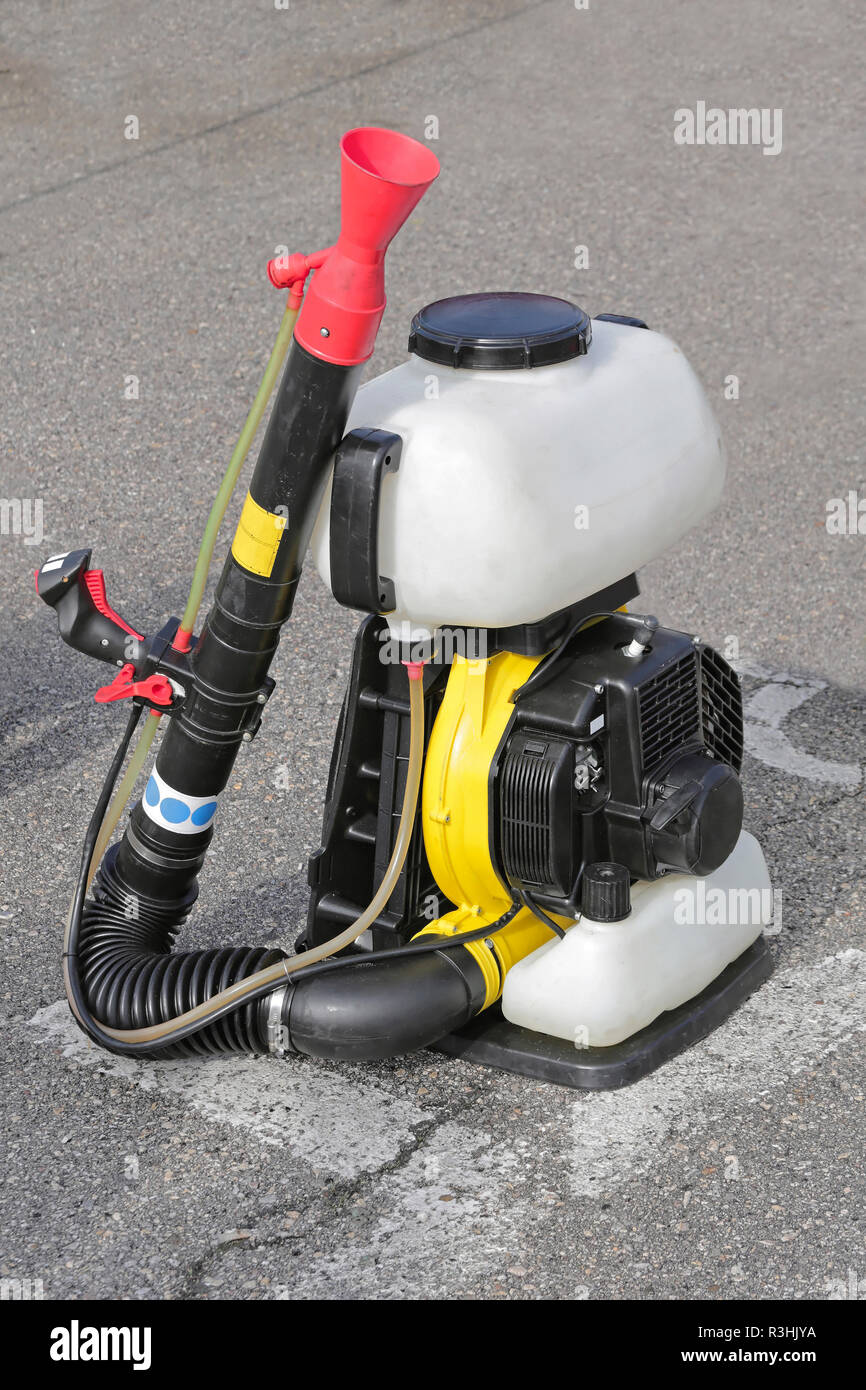 Motorized sprayer hi-res stock photography and images - Alamy