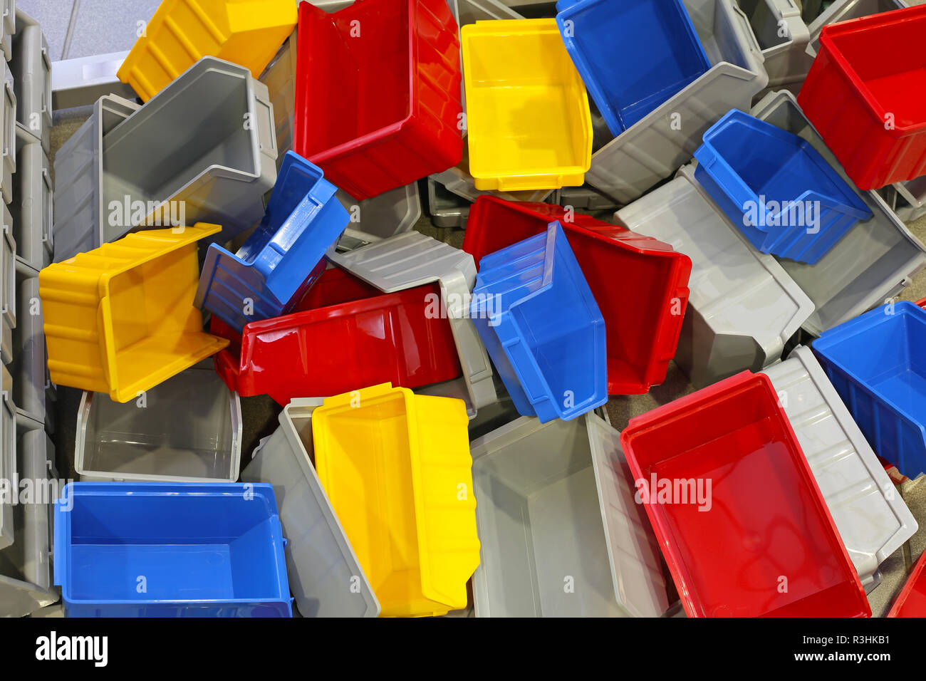 Workshop parts storage bins hi-res stock photography and images - Alamy
